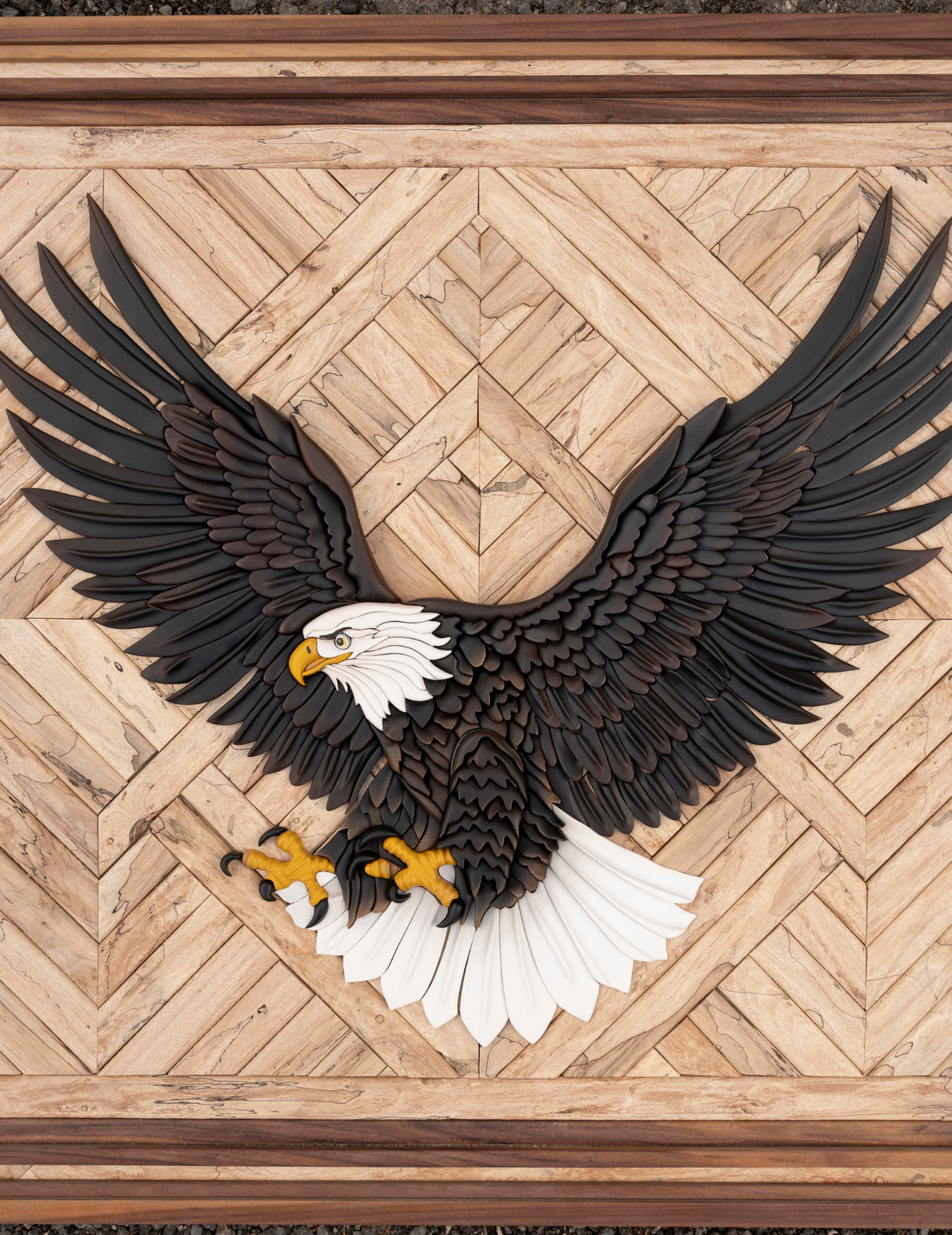 Bald Eagle Template – Wild Wood Creative