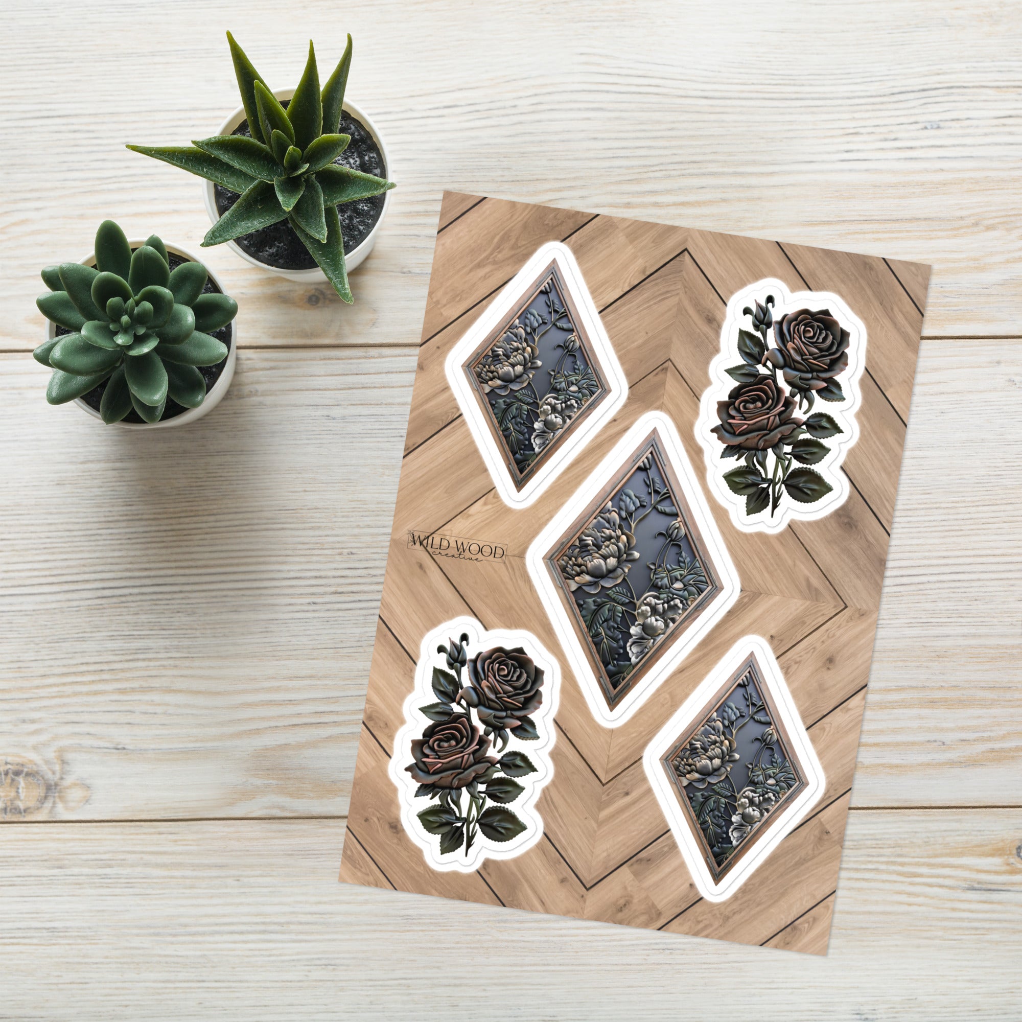 Leila - Sticker sheet – Wild Wood Creative