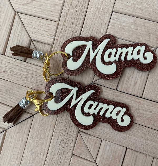 Mama Keychain – Wild Wood Creative